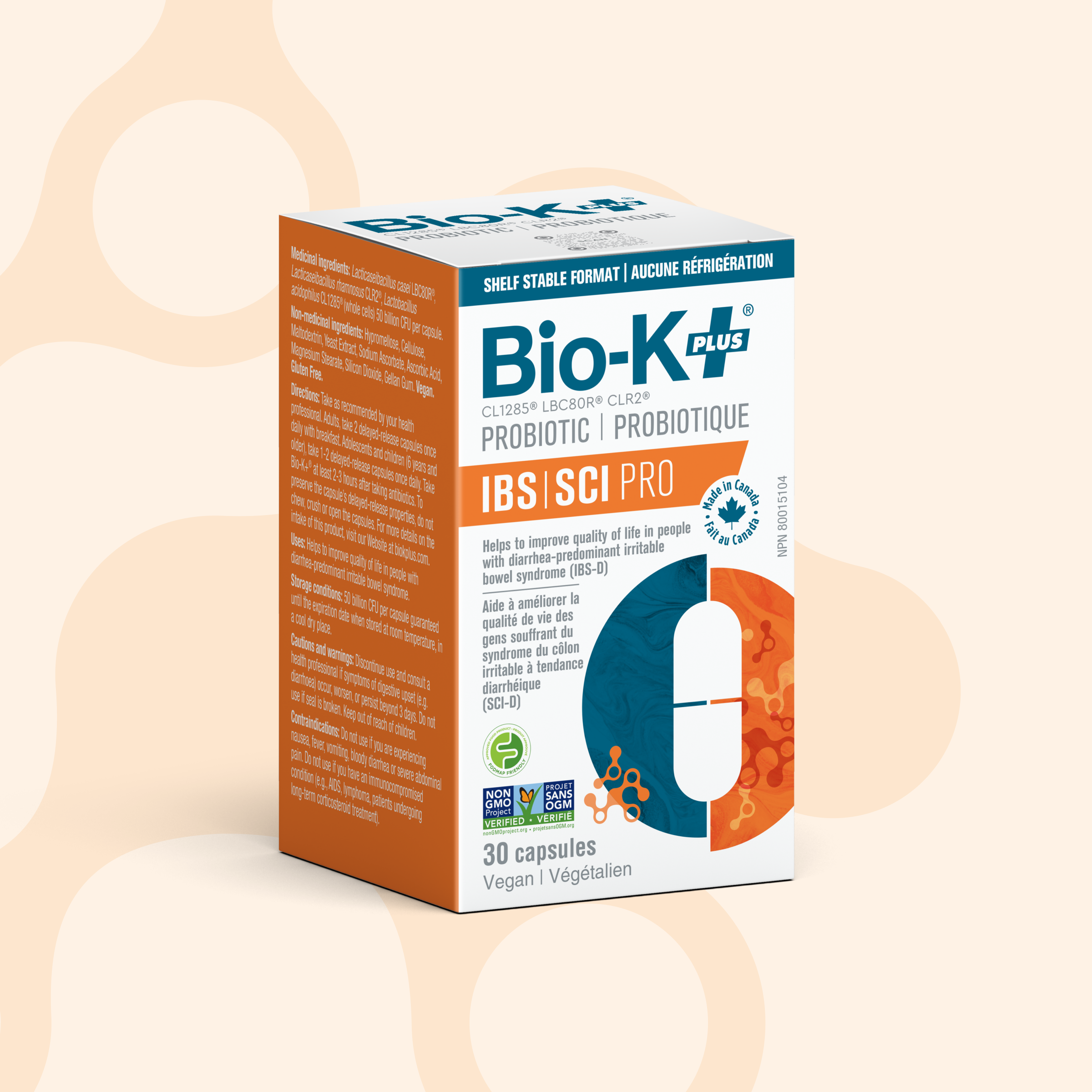 IBS Support Probiotic Capsules – Bio-K+