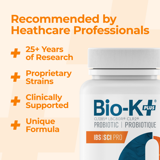 IBS Support Probiotic Capsules – Bio-K+