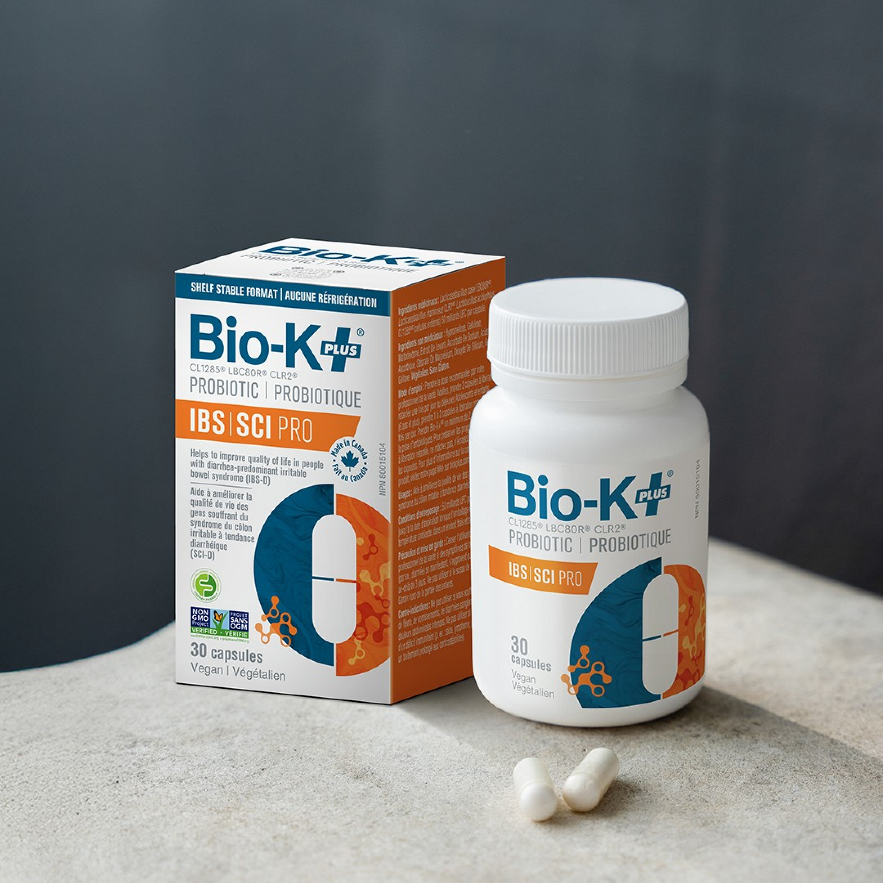 IBS Support Probiotic Capsules – Bio-K+